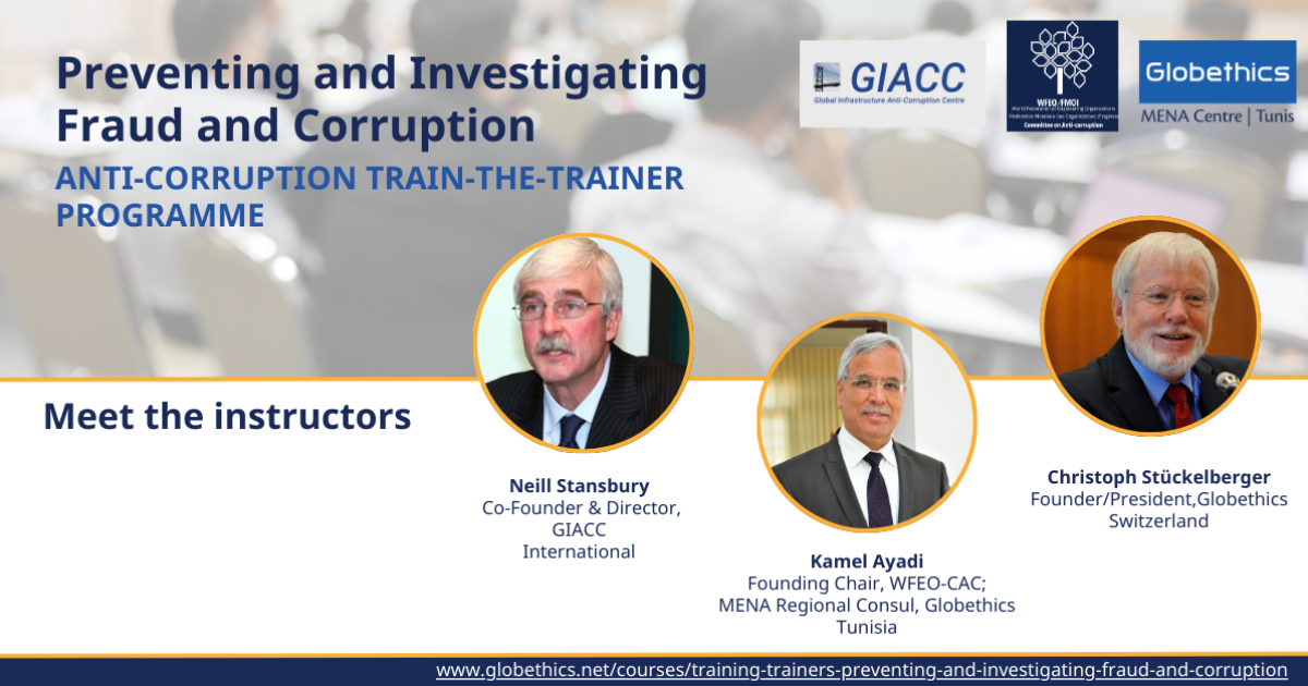 Anti-Corruption Training of Trainers Programme Online Learning Platform ...